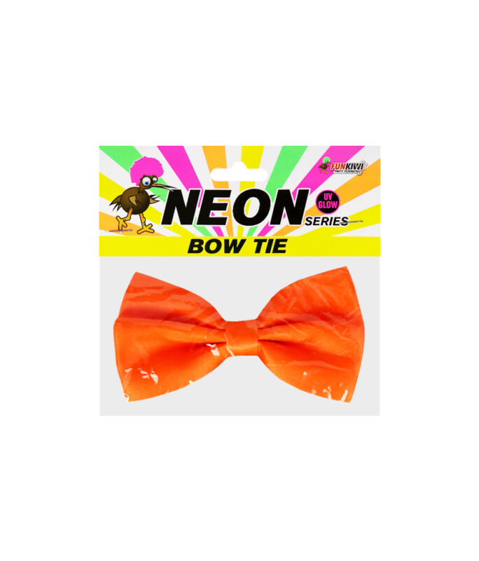 Neon Orange Bow Tie – LookSharpStore