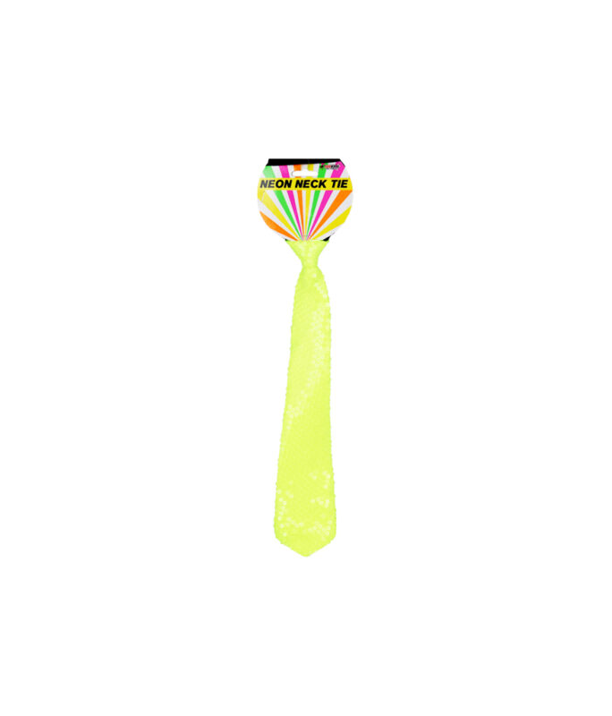 Neon Yellow Tie – LookSharpStore