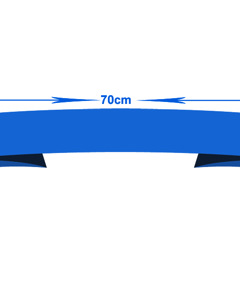 Customized Sash – White | LookSharpStore