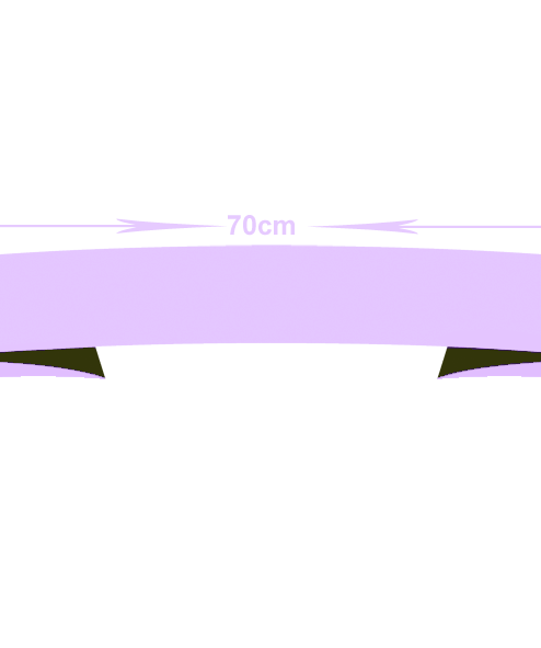 Customized Sash – White | LookSharpStore