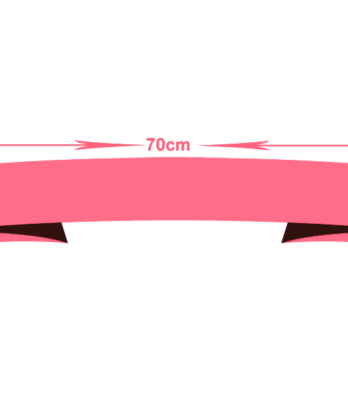 Customized Sash – White | LookSharpStore