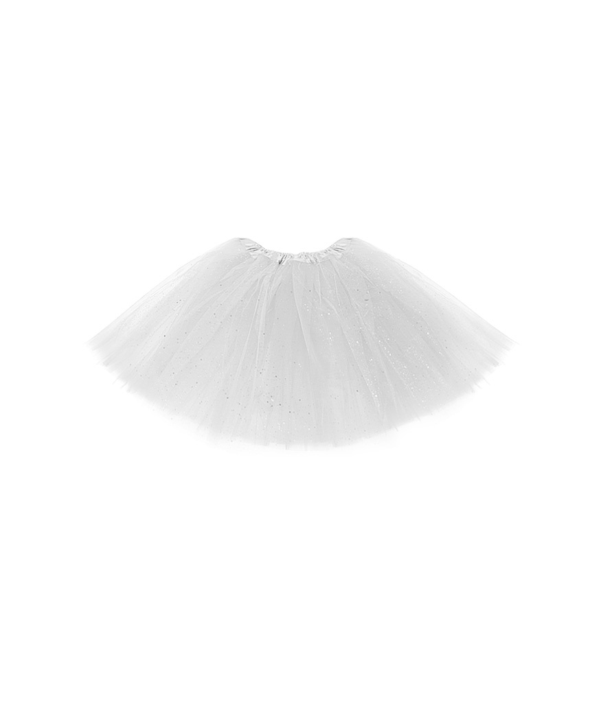 White Sequin Adult Tutu 40cm – LookSharpStore