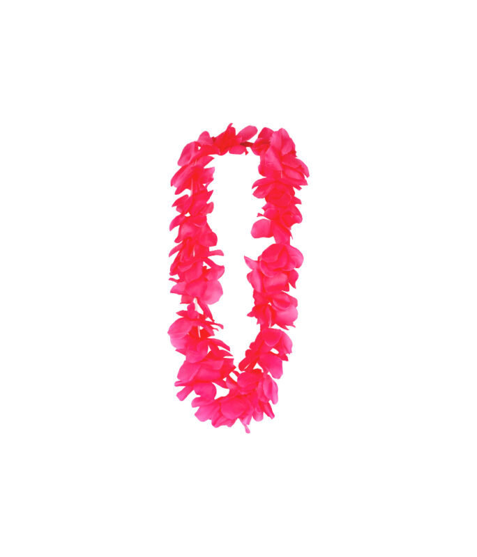 Hot Pink Flower Lei | LookSharpStore