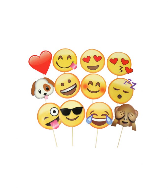 Emoji Party Photo Props – LookSharpStore
