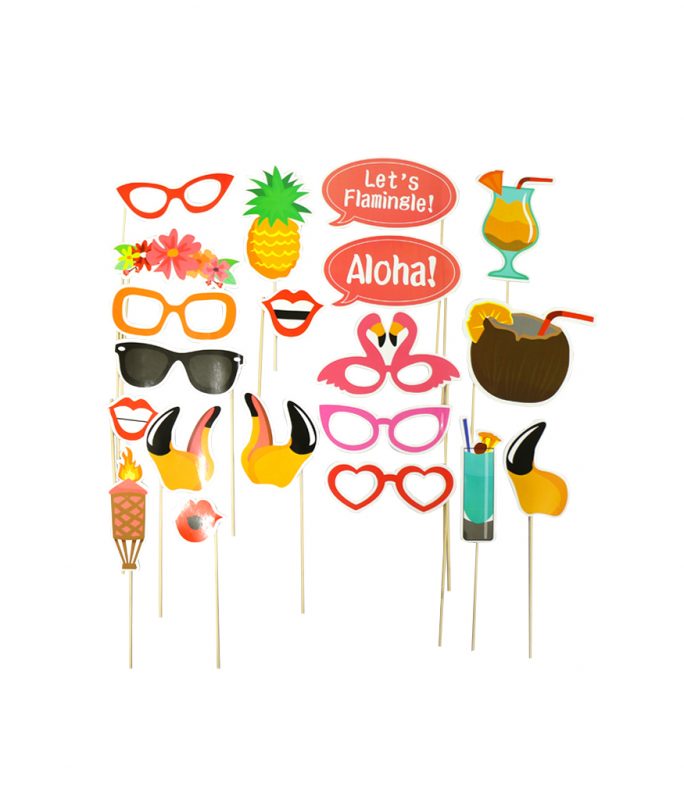 Hawaiian Party Photo Props – LookSharpStore