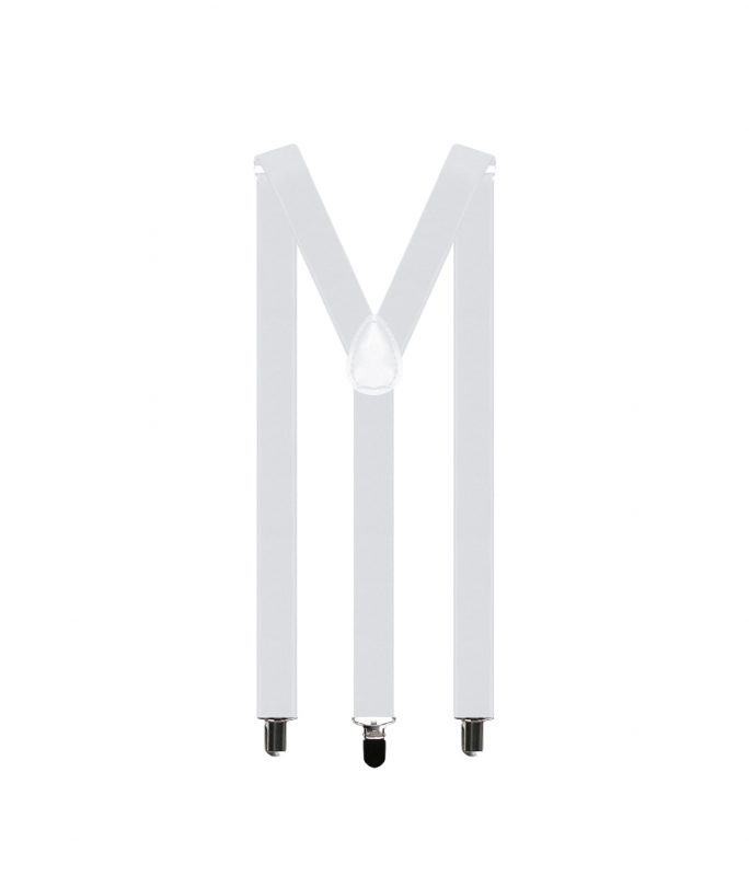 White Suspenders – LookSharpStore