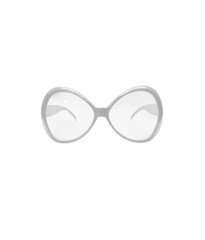 Large White Bow Shape Party Glasses – LookSharpStore