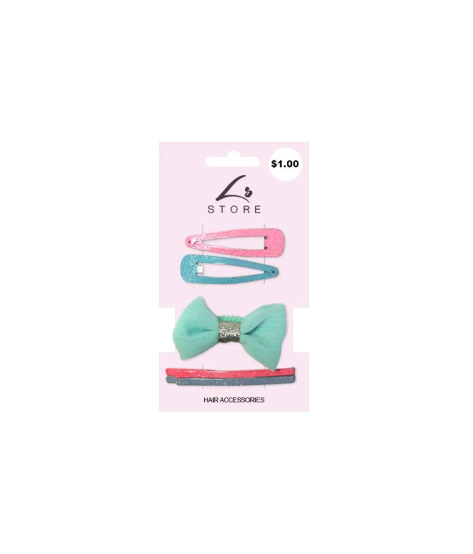 Pastel Blue Hair Set 5pc – LookSharpStore