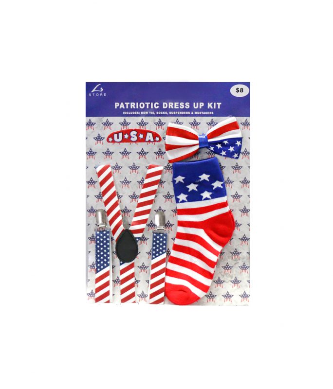 Patriotic Dress Up Kit 3pc – LookSharpStore