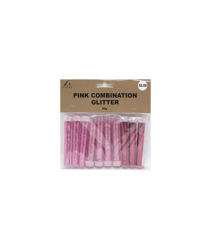 Pink Glitter Mix 50g – LookSharpStore