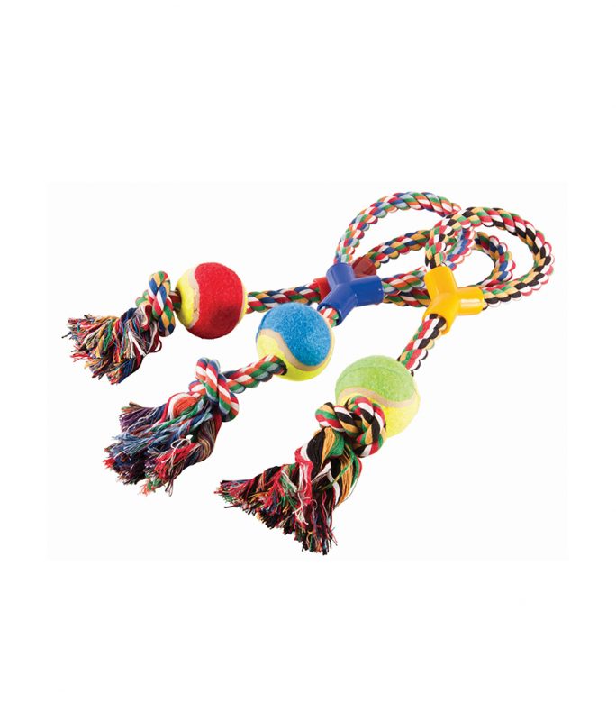 Large Cotton Rope Pet Toy 3 assorted – LookSharpStore
