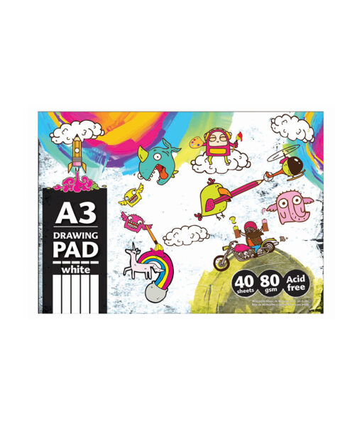 A3 Drawing Pad 80gsm – LookSharpStore