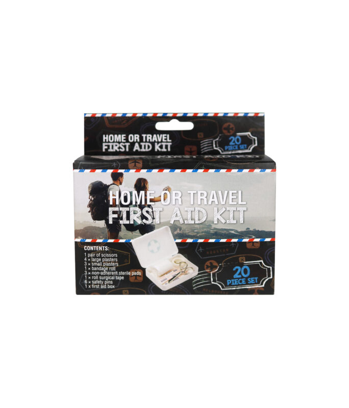 First Aid Kit In Case 20Pc – LookSharpStore