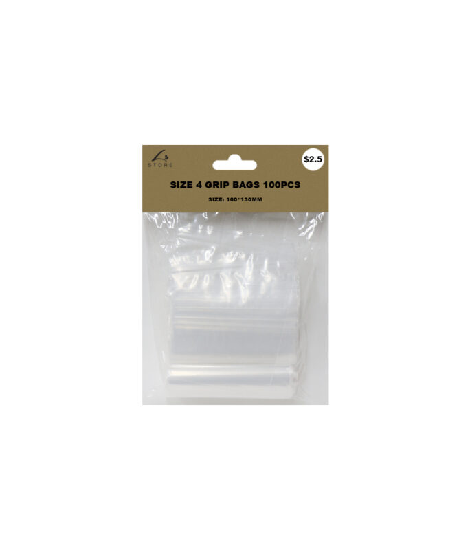 Grip Bags 100x130mm – LookSharpStore
