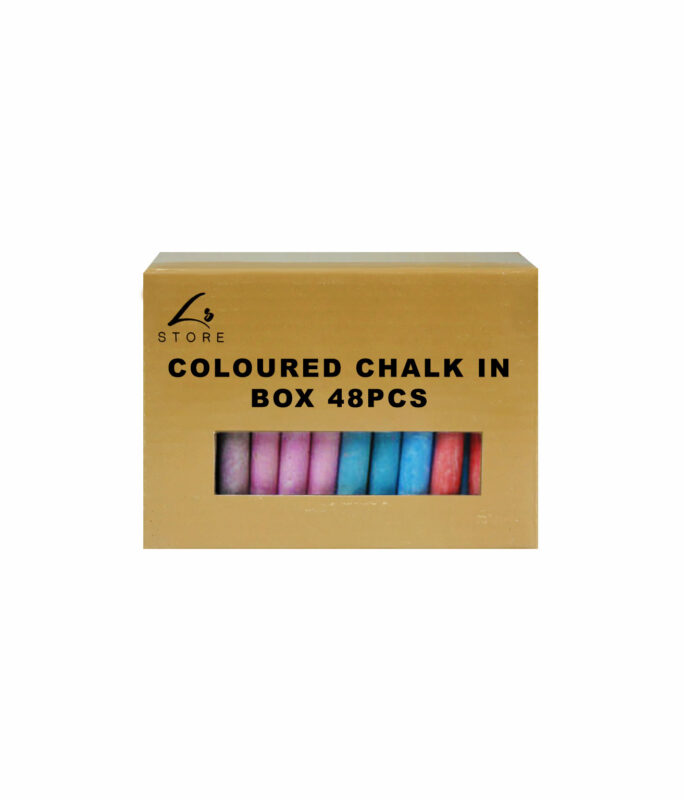 Coloured Chalk In Box 48pc – LookSharpStore
