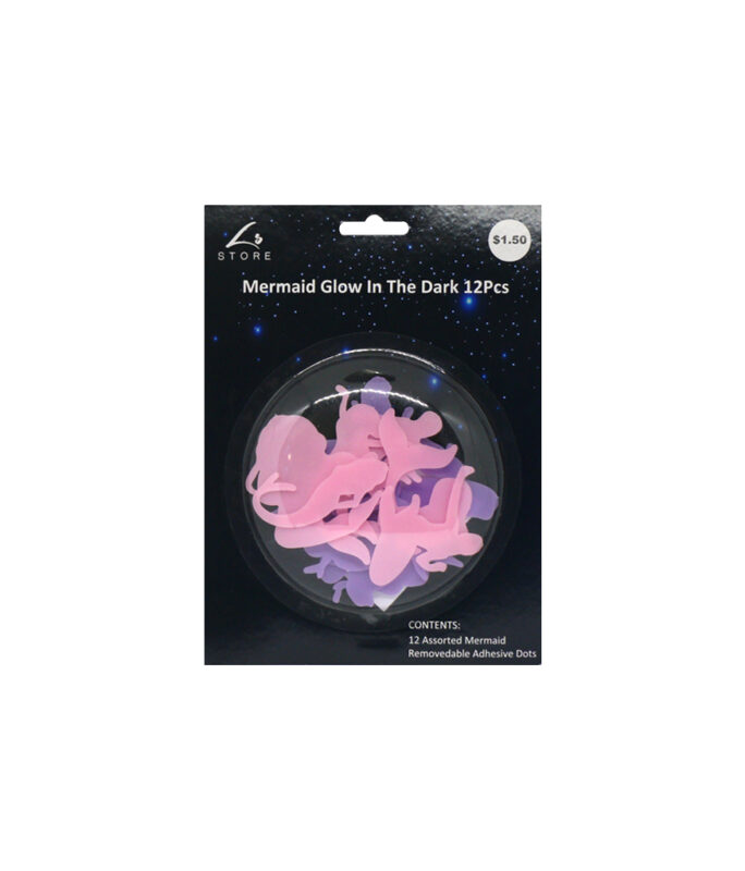 Mermaid Glow In The Dark Decorations 12pc – LookSharpStore