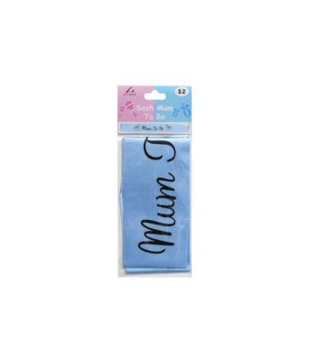 Blue Mum To Be Sash – LookSharpStore