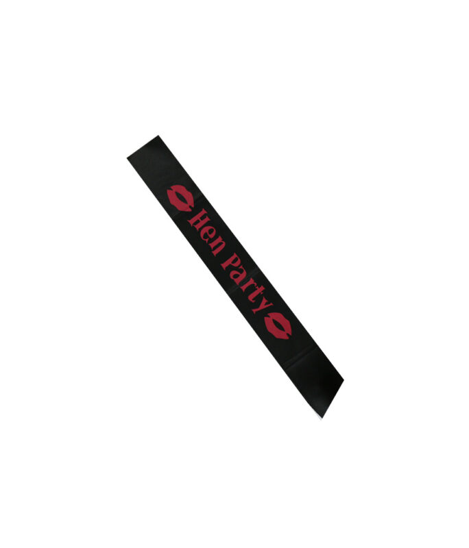 Black Hens Party Sash – LookSharpStore