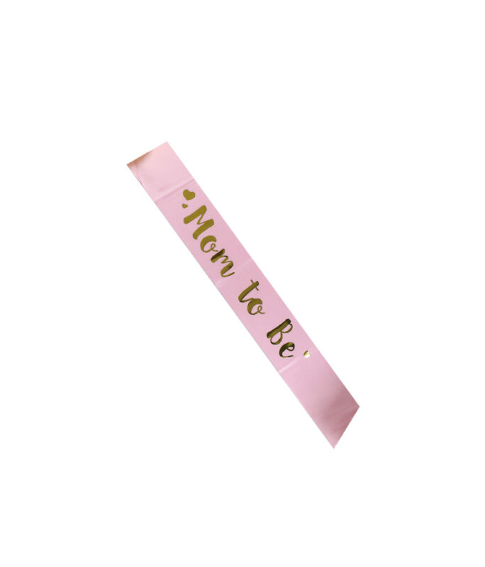 Pink Foil Mum To Be Sash – LookSharpStore