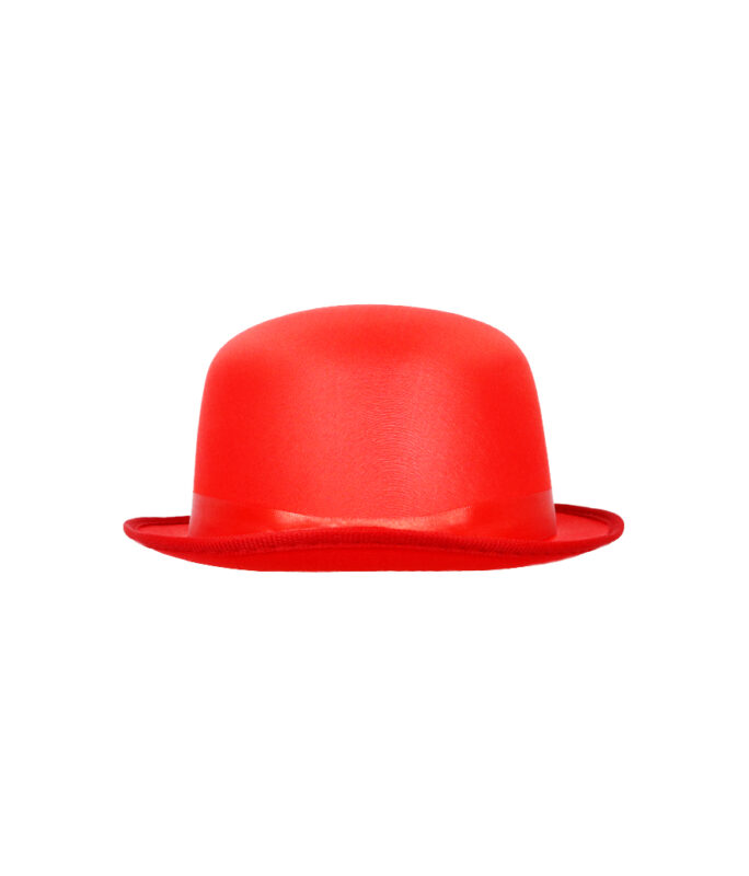 Red Bowler Hat – LookSharpStore