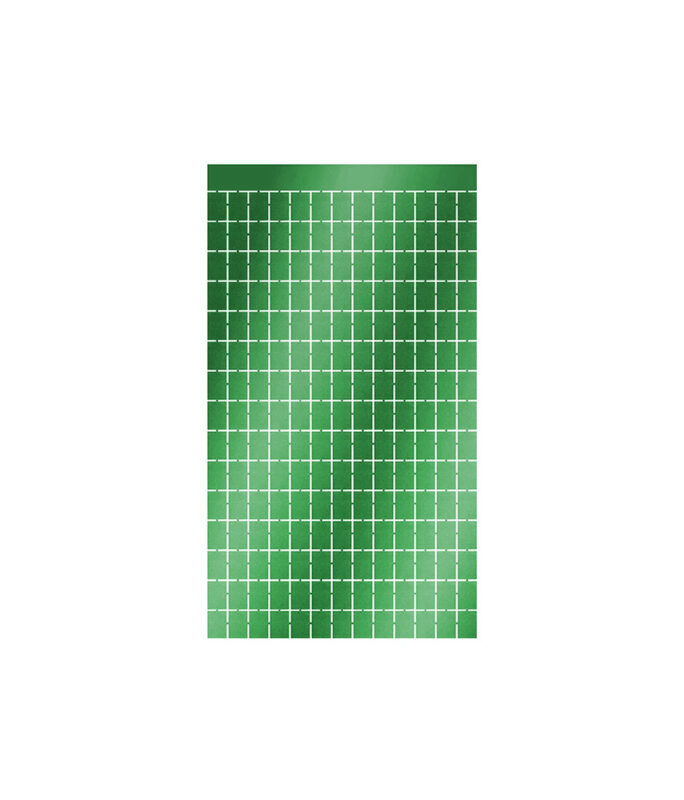 Green Square Foil Backdrop 1x2m – LookSharpStore