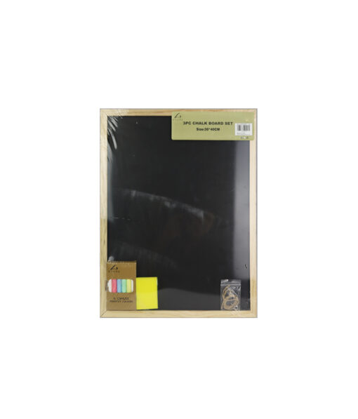 Chalk Board Set 3pc 30x40cm – LookSharpStore
