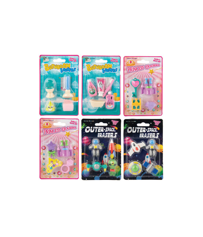 Novelty Erasers Assorted – LookSharpStore