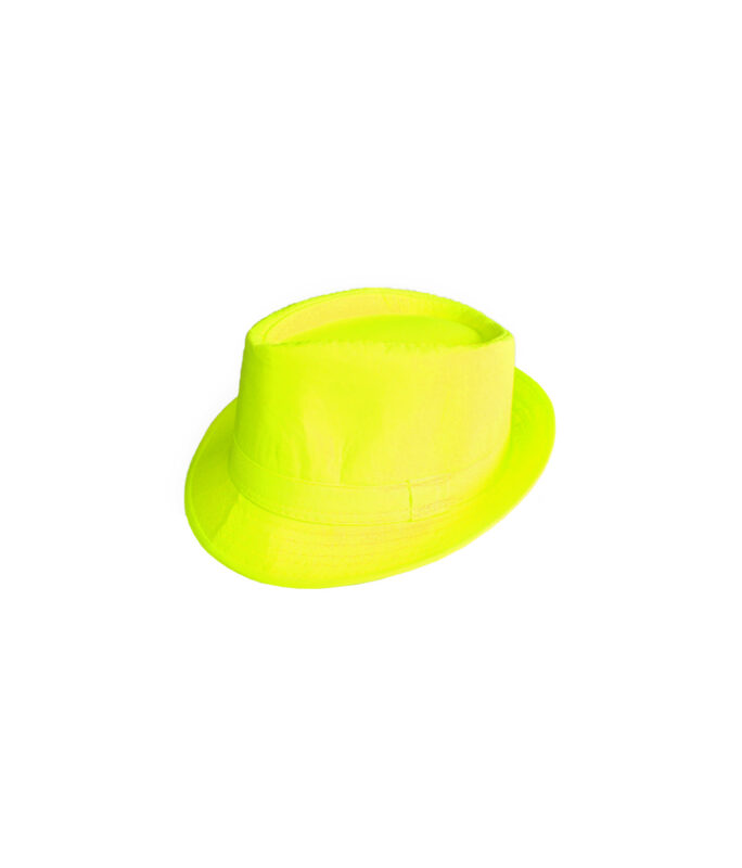 Neon Yellow Gangster Hat – LookSharpStore
