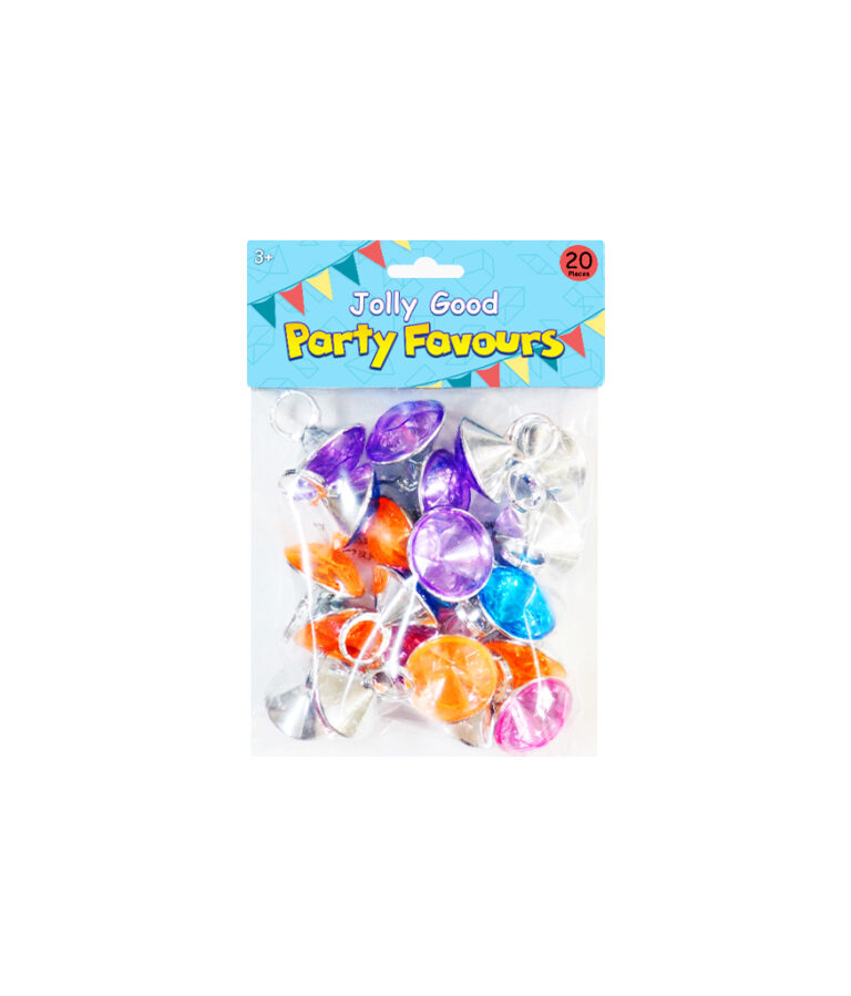 Plastic Diamond Rings 20pk – LookSharpStore