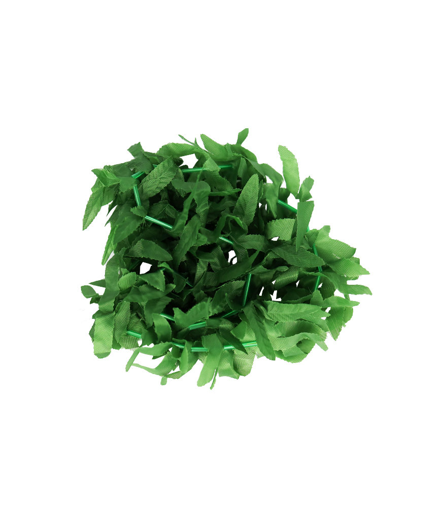Green Leaf Flower Lei | LookSharpStore