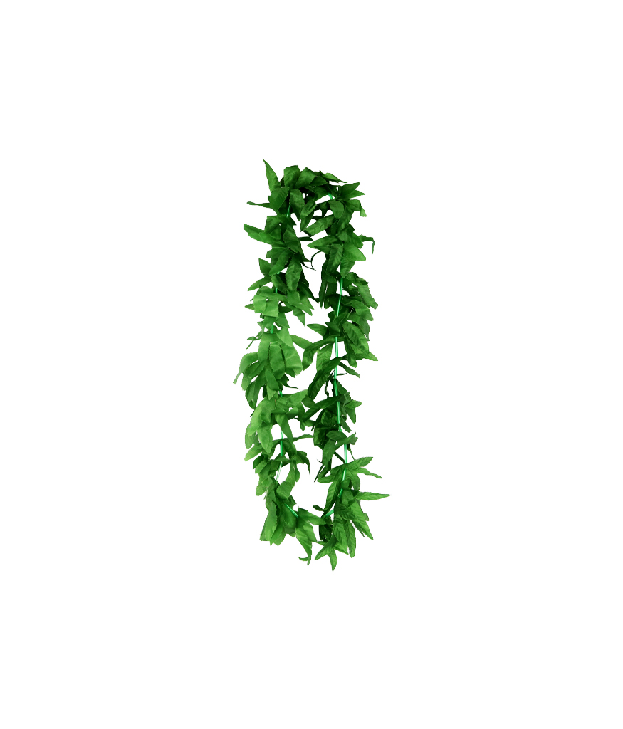 Green Leaf Flower Lei | LookSharpStore