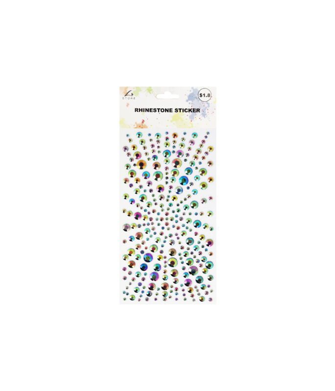 Chrome Rhinestone Stickers – LookSharpStore