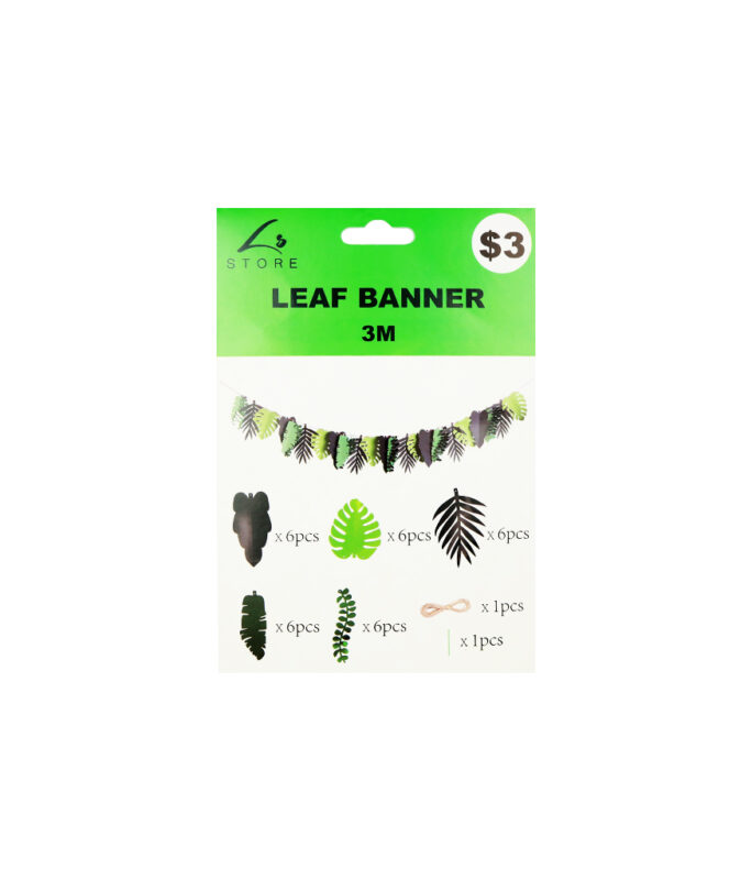 Leaf Banner 3m – LookSharpStore