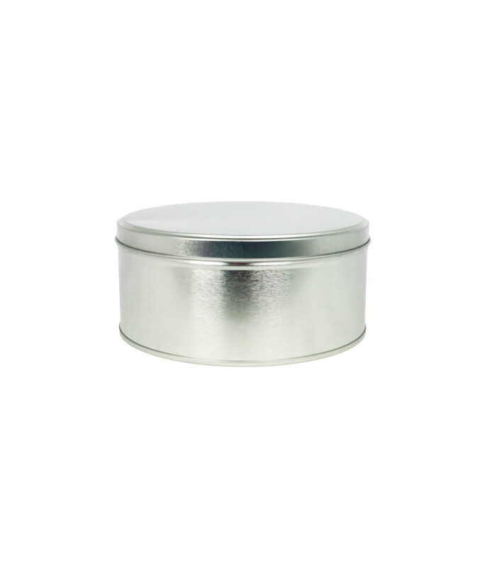 Silver Cake Tin Box 19.8cm – LookSharpStore