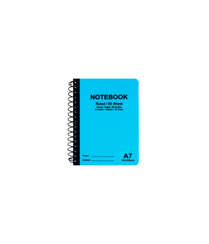 A7 Spiral Notebook Assorted – LookSharpStore