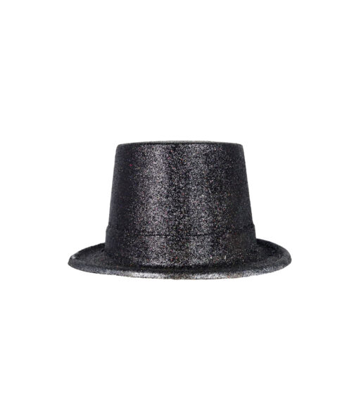 Black Glitter Top Hat – LookSharpStore