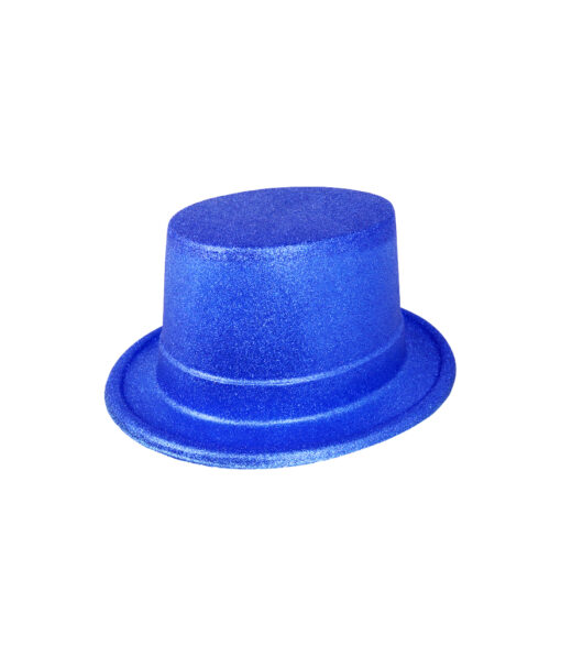 Blue Glitter Top Hat – LookSharpStore