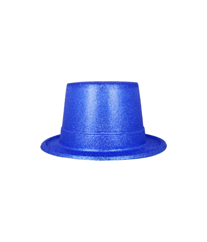 Blue Glitter Top Hat – LookSharpStore
