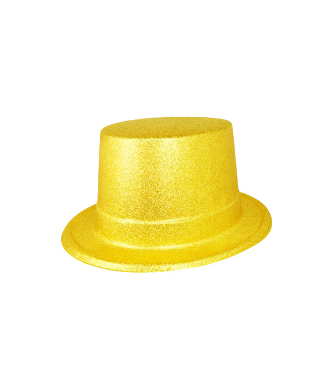 Gold Glitter Top Hat – LookSharpStore