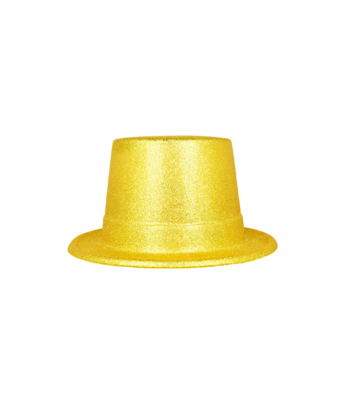 Gold Glitter Top Hat – LookSharpStore