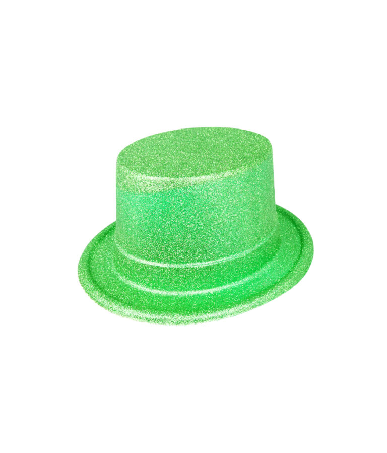 Green Glitter Top Hat – LookSharpStore