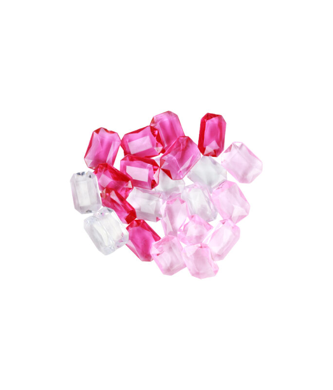Pink Mix Diamond Gems 60g – LookSharpStore