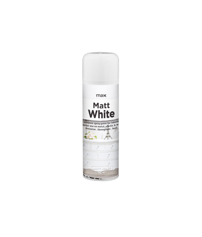 White Matt Spray Paint 100ml – LookSharpStore