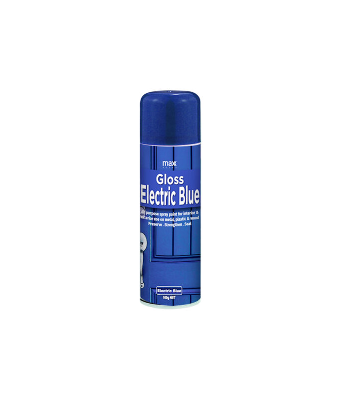 Electric Blue Gloss Spray Paint 100ml – LookSharpStore