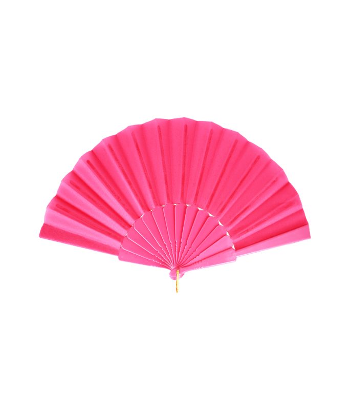 Hot Pink Cloth Fan – LookSharpStore