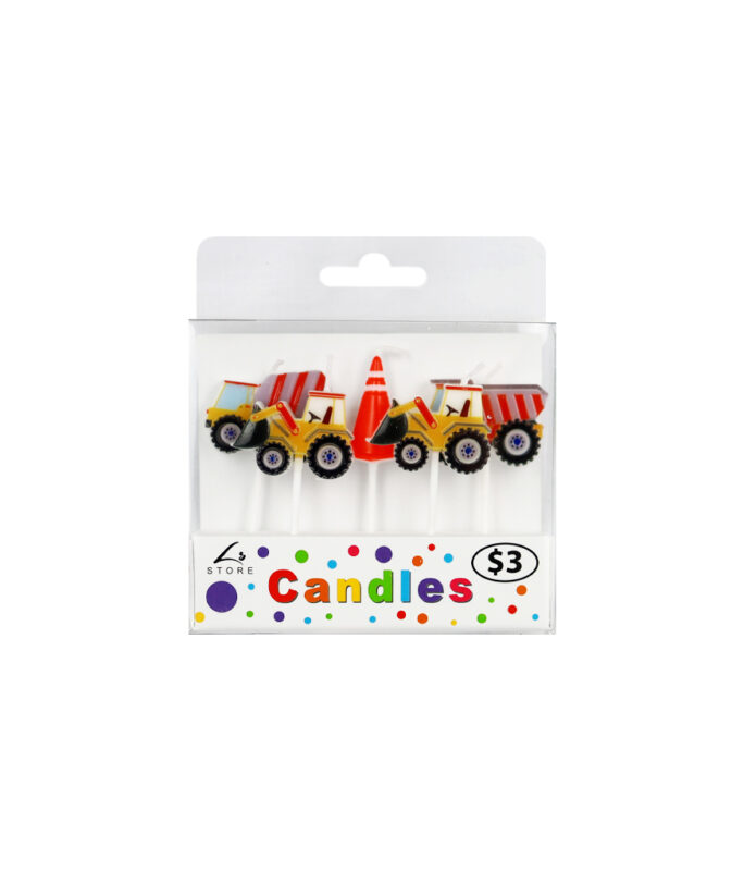 Construction Candles 5pk – LookSharpStore