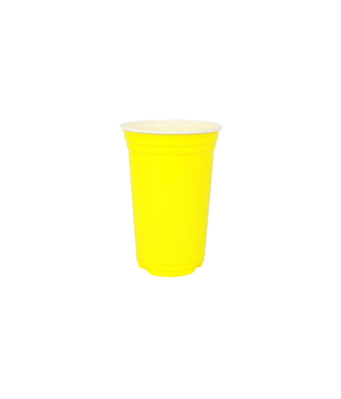 Yellow PP Plastic Cups 10oz 25pk – LookSharpStore