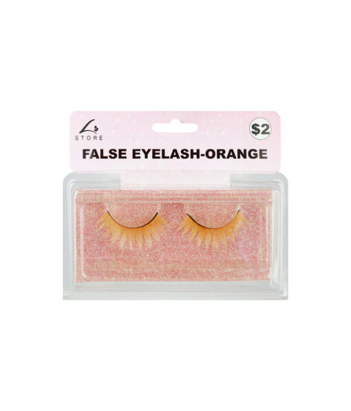 Orange False Eyelashes – LookSharpStore