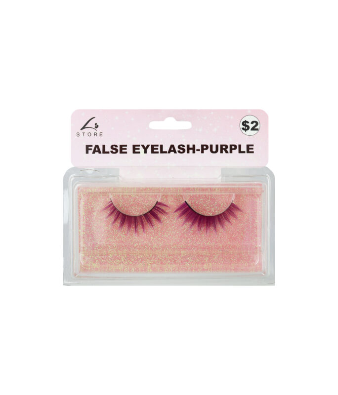 Purple False Eyelashes – LookSharpStore
