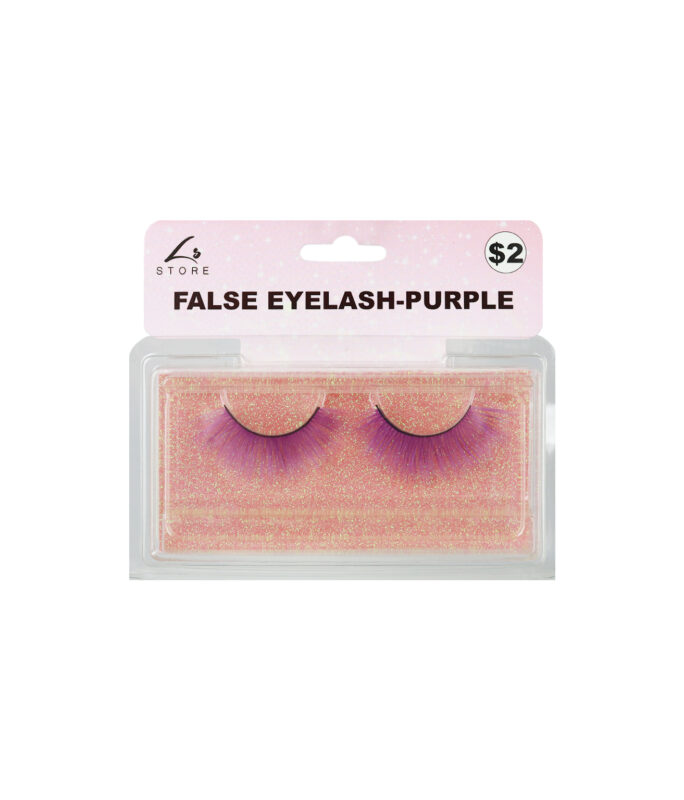 Purple False Eyelashes – LookSharpStore